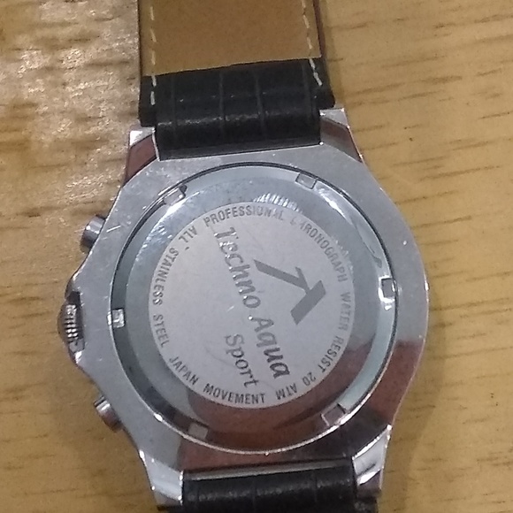 Accessories | Techno Aqua Sport Mens Watch | Poshmark